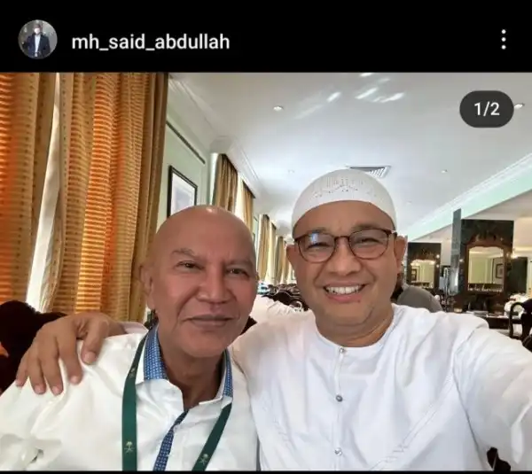Foto Said Abdullah Bareng Anies di Tanah Suci Turunkan Tensi Politik ...
